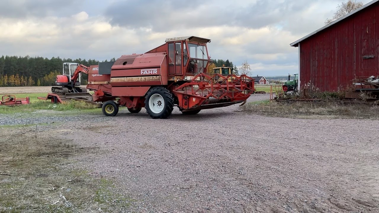 Köp Skördetröska FAHR M1302 Hydromat på Klaravik - YouTube