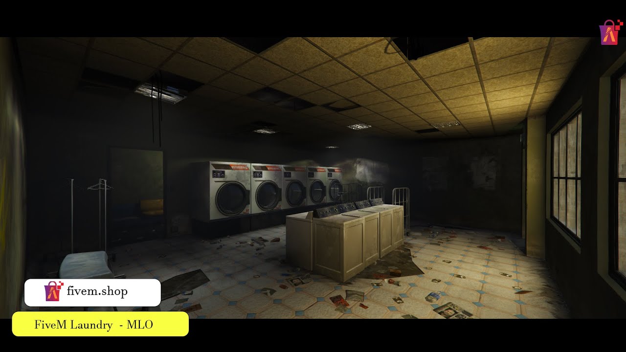 FiveM Money Wash MLO #fivem #moneywash - YouTube