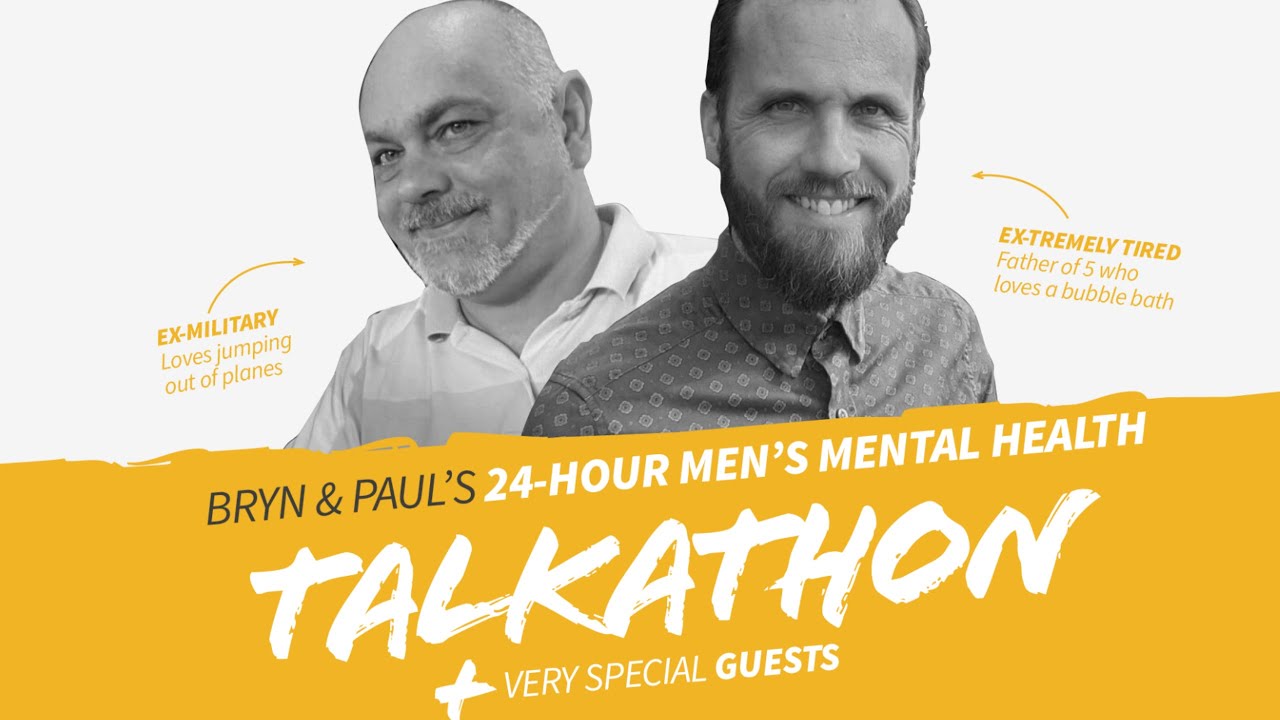 Mercy UK 24hr Talkathon Part 2 | Men's Mental Health Fundraiser - YouTube