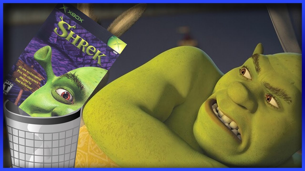 Tie-In Trash - Shrek on Xbox - YouTube