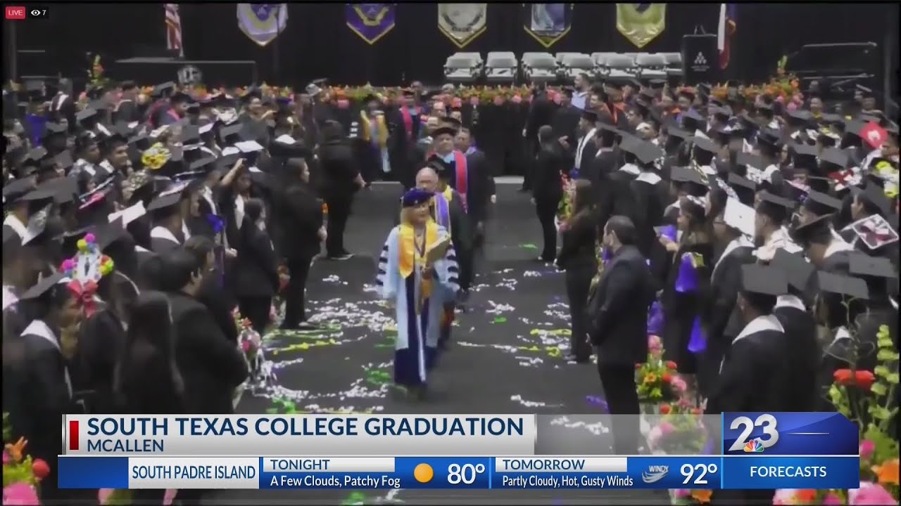 South Texas College record graduation - YouTube