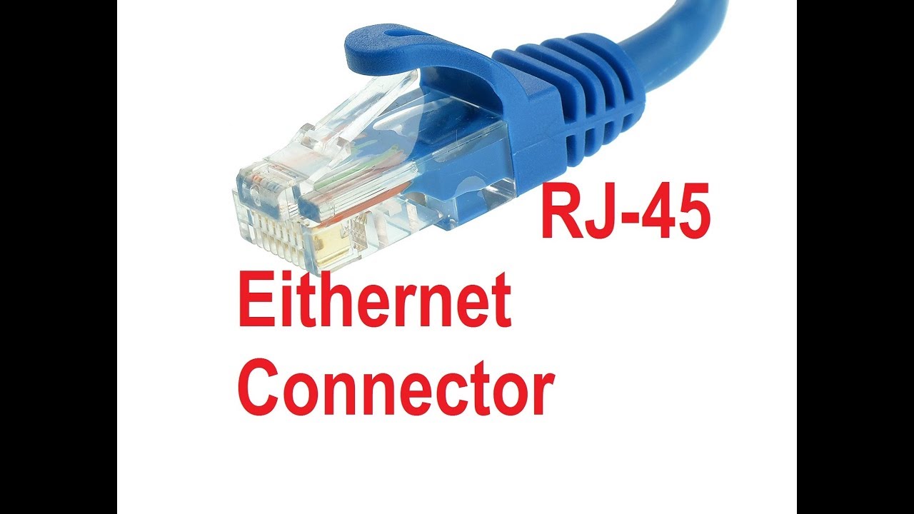 How to Punch RJ 45 / Ethernet Cable Connector | DSL Cable Connector ...