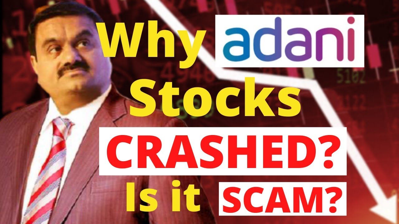 Why ADANI Stocks Crashed Today?| Adani Scam?😱| ADANI Share Latest News ...