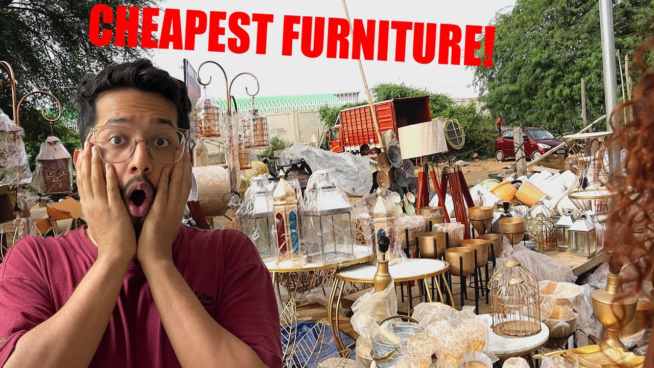 WE FOUND THE CHEAPEST FURNITURE IN DELHI NCR | KC VLOG - YouTube