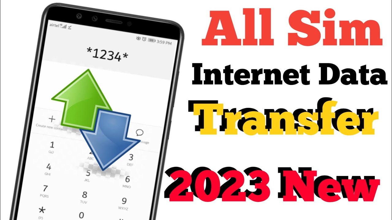 Internet Data Transfer | Internet Data Transfer Kaise Karen | Android ...