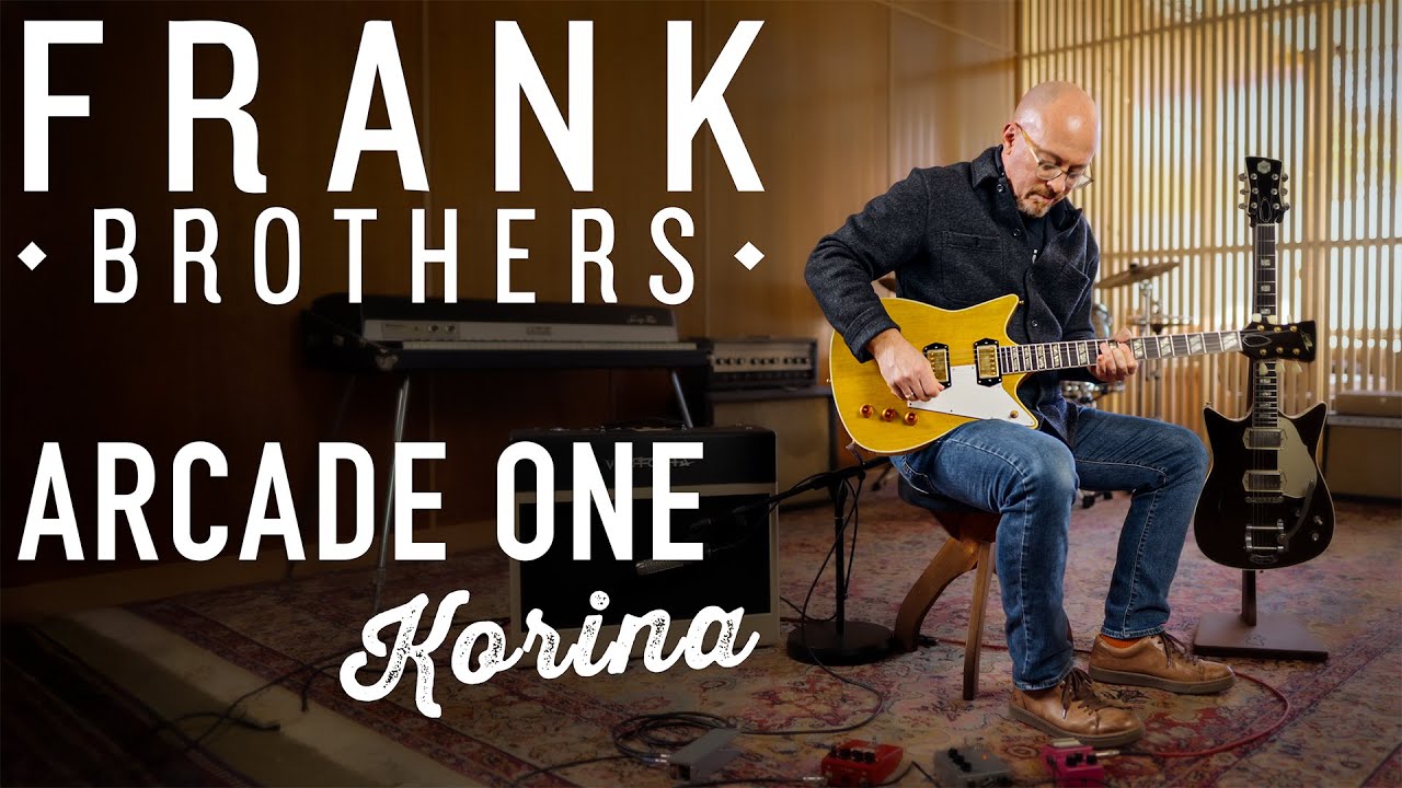 Frank Brothers Guitars Arcade One Korina | The Music Emporium - YouTube