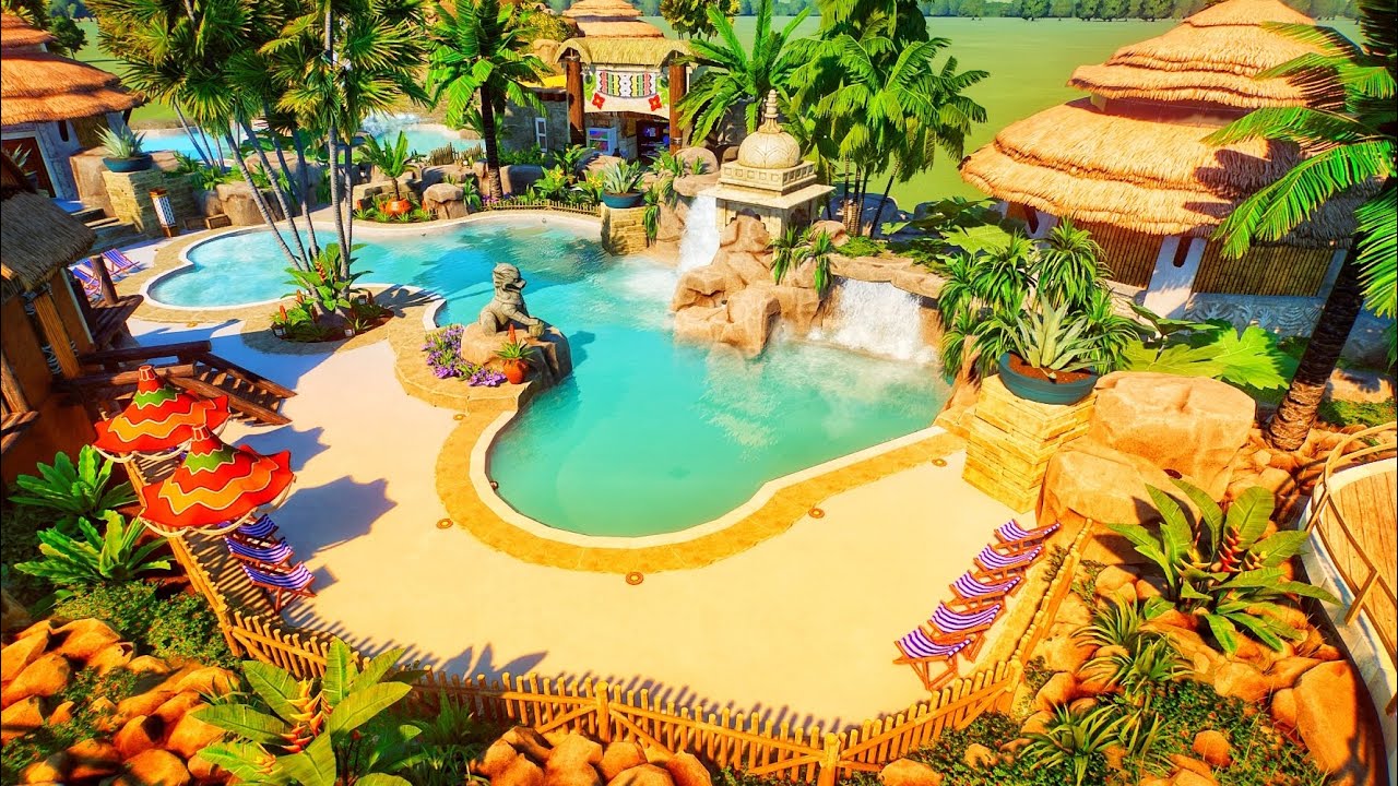 Creating Tropical Pools In Planet Zoo | Part 1 - YouTube