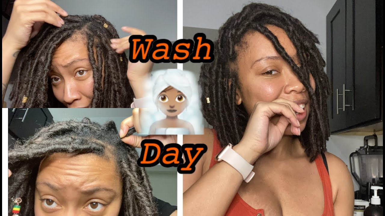 how to WASH & REFRESH your faux locs. FULL VIDEO. REAL STEPS 2020 - YouTube