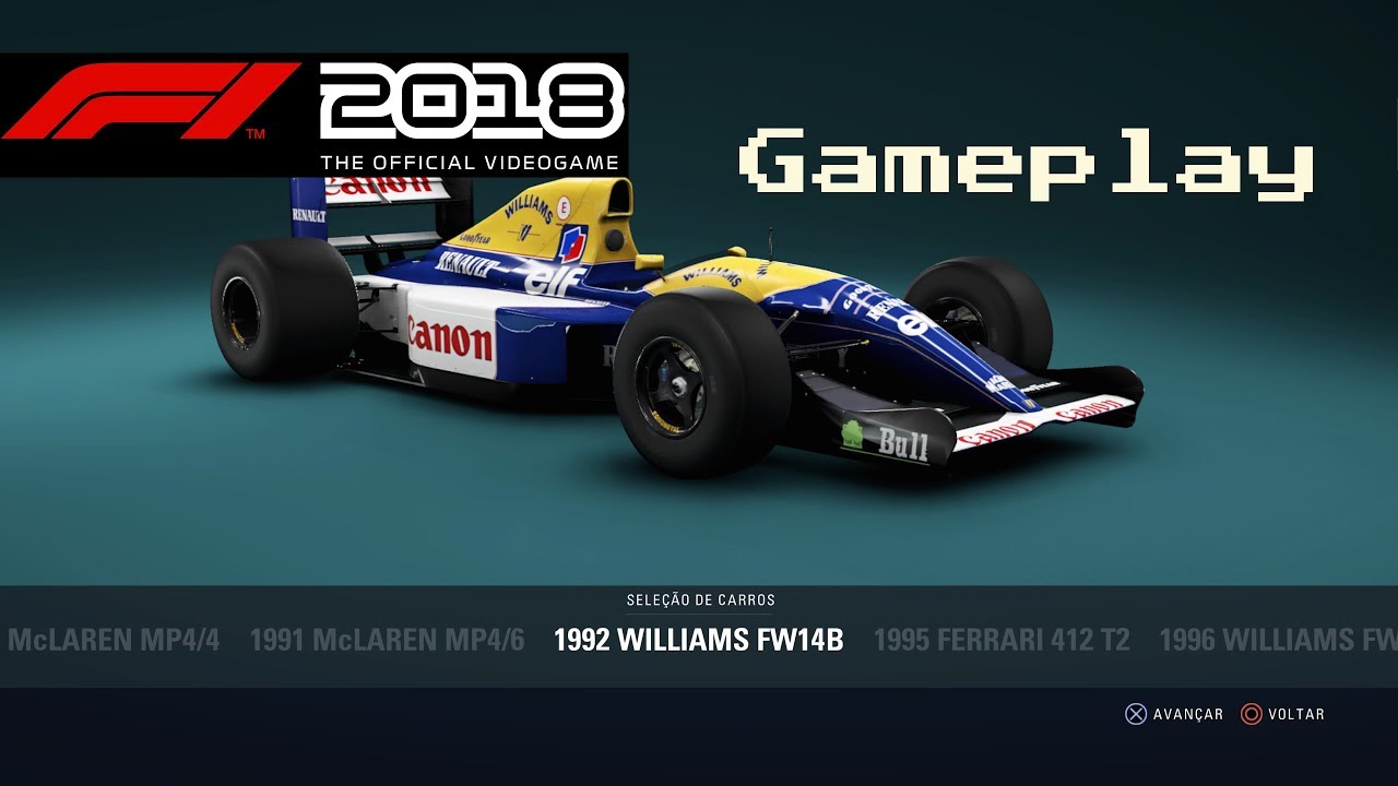 1992 Williams FW14B - F1 2018 - 1080P 60 FPS - YouTube