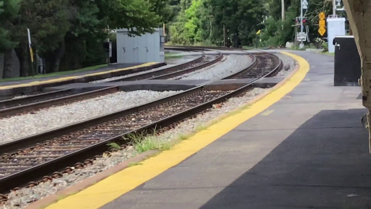 MBTA Commuter Rail Concord inbound train - YouTube