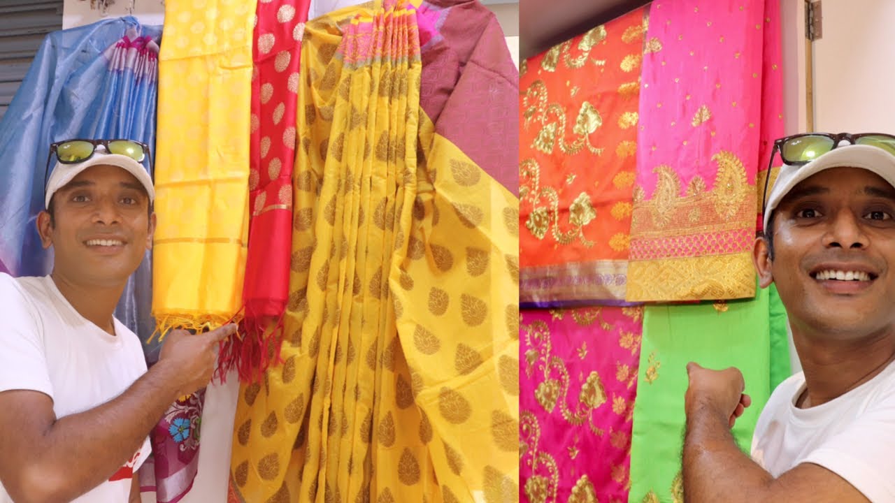 Original Banarasi Silk Sarees In Varanasi | Banarasi Saree | Silk Saree ...