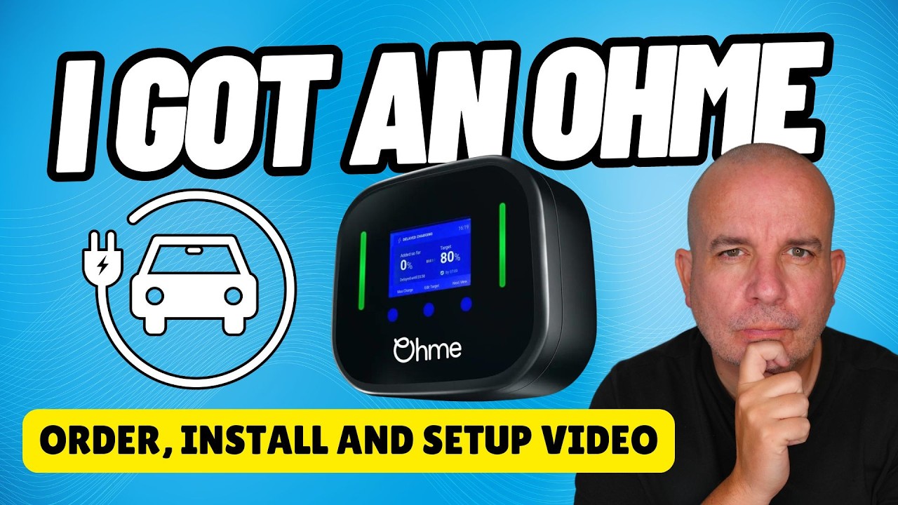 My new Ohme EV Charger (Order, Install & Setup) - YouTube