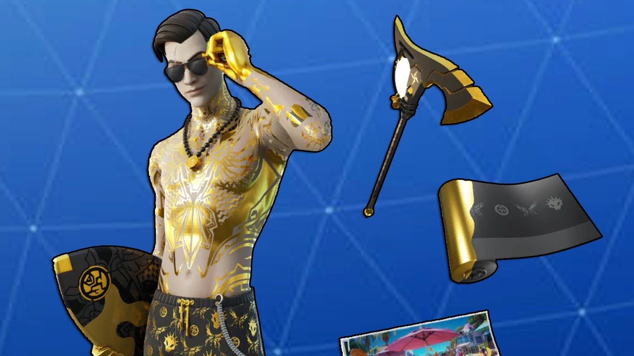 New Summer Midas Skin in Fortnite 17.10 Update ! Fortnite Live Event ...