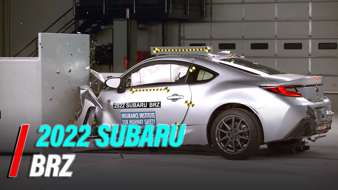 2022 Subaru BRZ Crash Test - YouTube
