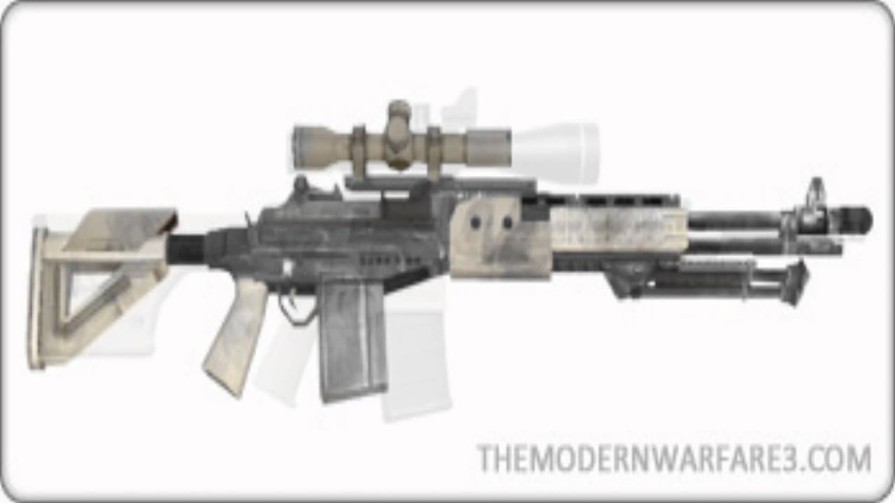 Armas Confirmadas Del MW3. Rifles De Precisión. [Imágenes y ...