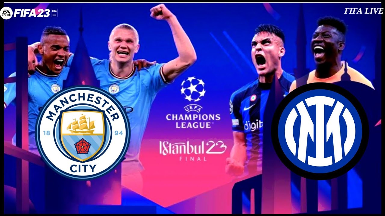 UEFA CHAMPIONS LEAGUE FINAL | Manchester City vs Inter | PS5 | Fifa 23 ...