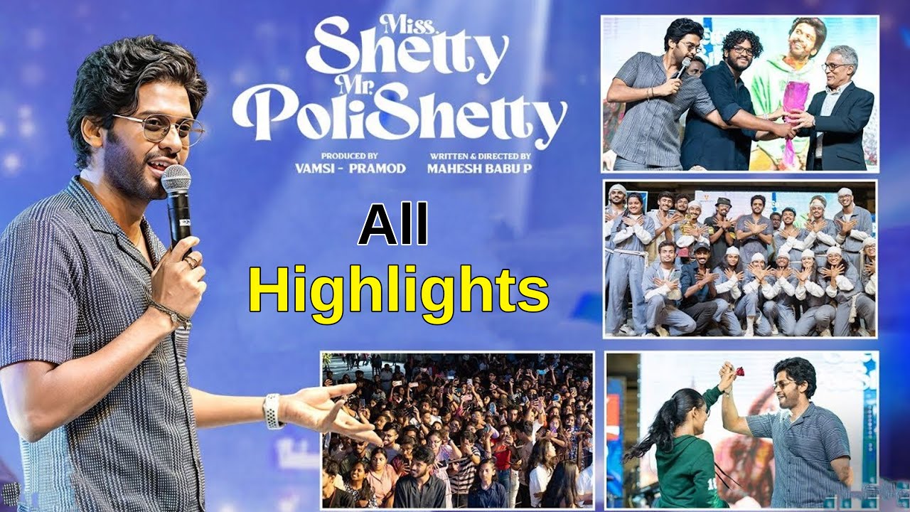 Mrs Shetty Mr Polishetty Highlights | Naveen Polishetty | Anushka | Mrs ...