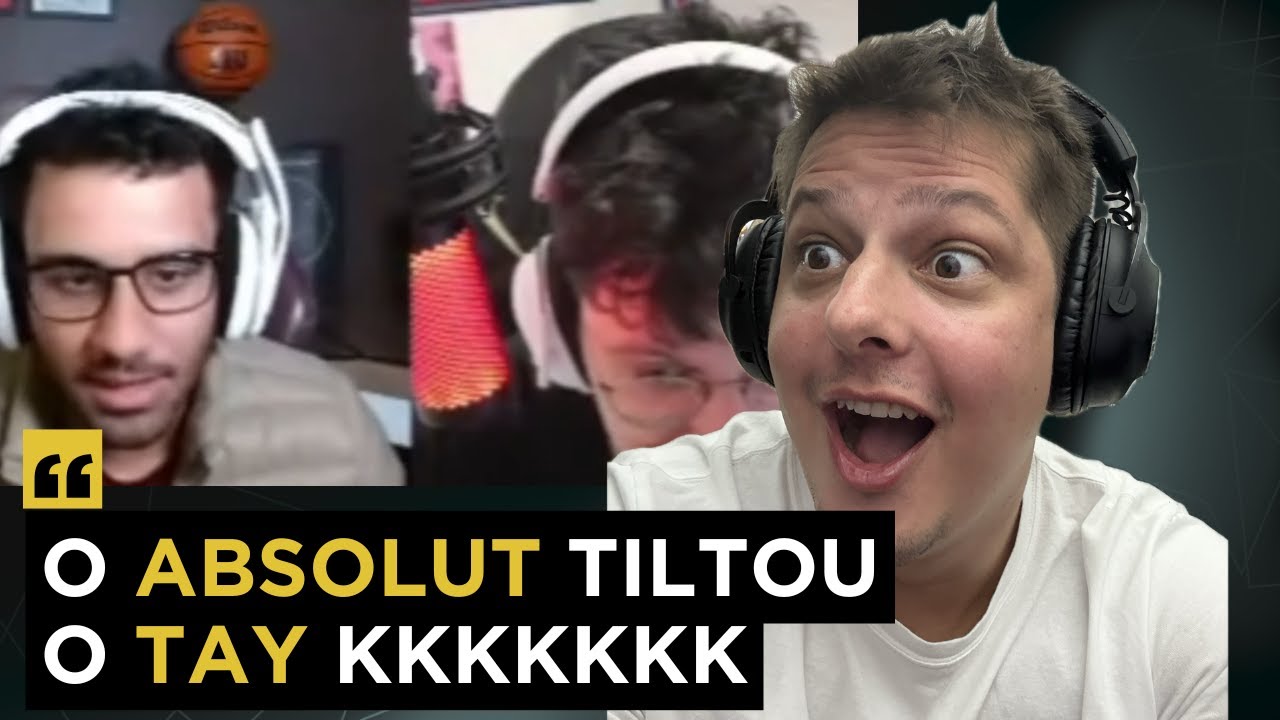 Ericat reagindo ao ABSOLUT tiltando o TAY no IDL - YouTube