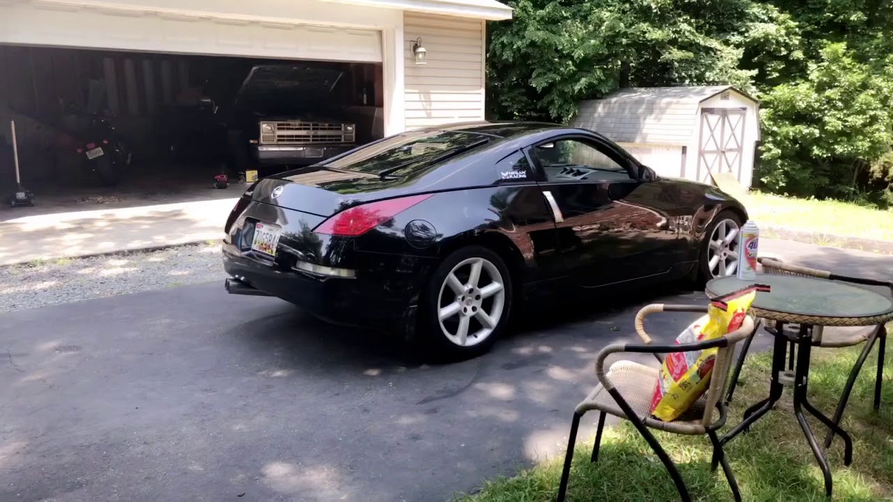 Nissan 350z sound clip ISR performance - YouTube