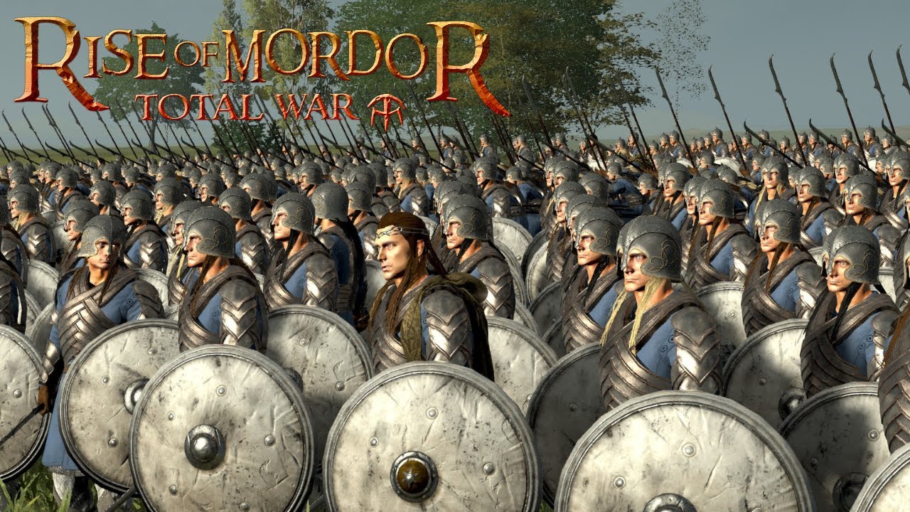 NEW ELVEN UNITS! - Rise of Mordor Total War Gameplay - YouTube