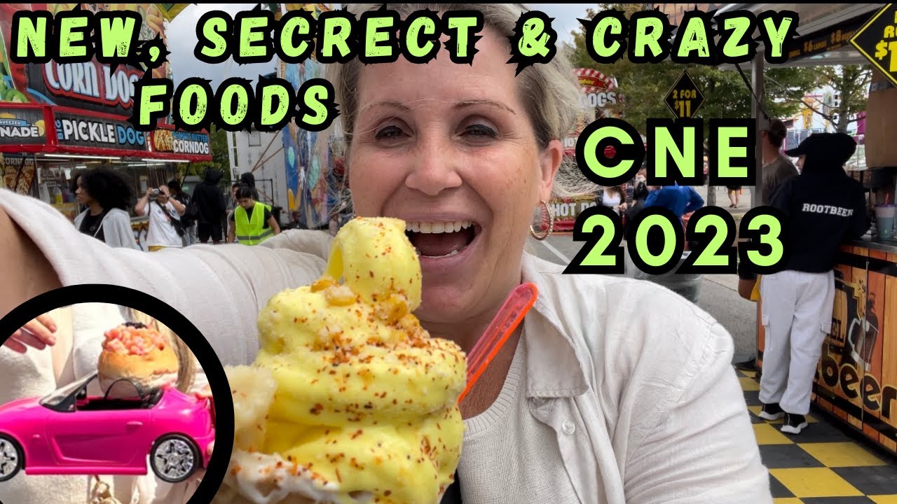 CNE FOODS 2023! New, Crazy, & SECRET FOODS - did you know there are ...