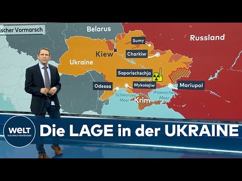 KRIEG in der UKRAINE: Analyse der russischen KAMPFHANDLUNGEN