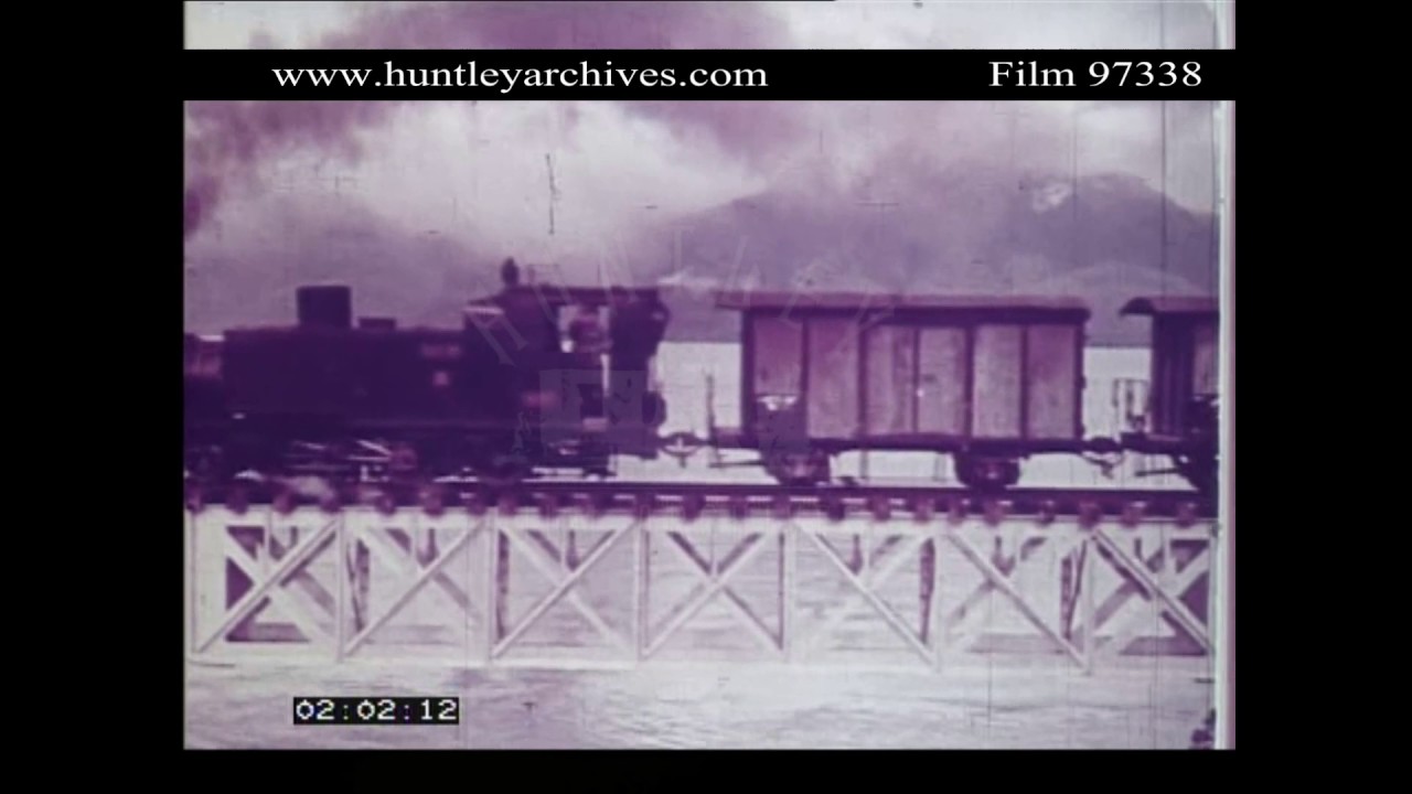 Indonesian steam train, 1950's. Archive film 97338 - YouTube