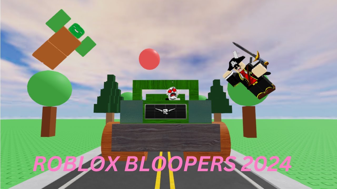 ROBLOX BLOOPERS 2024 #1- The long drive - YouTube