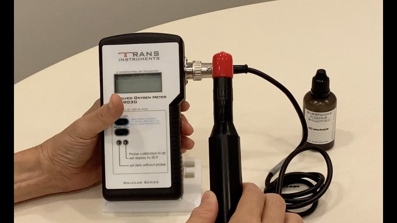 HD9030 – WalkLAB Digital Dissolved Oxygen Meter - YouTube