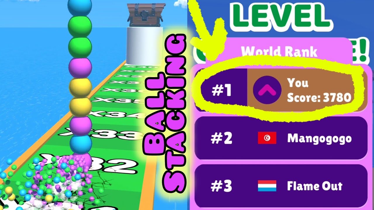 The Science Behind Ball Stacking - YouTube