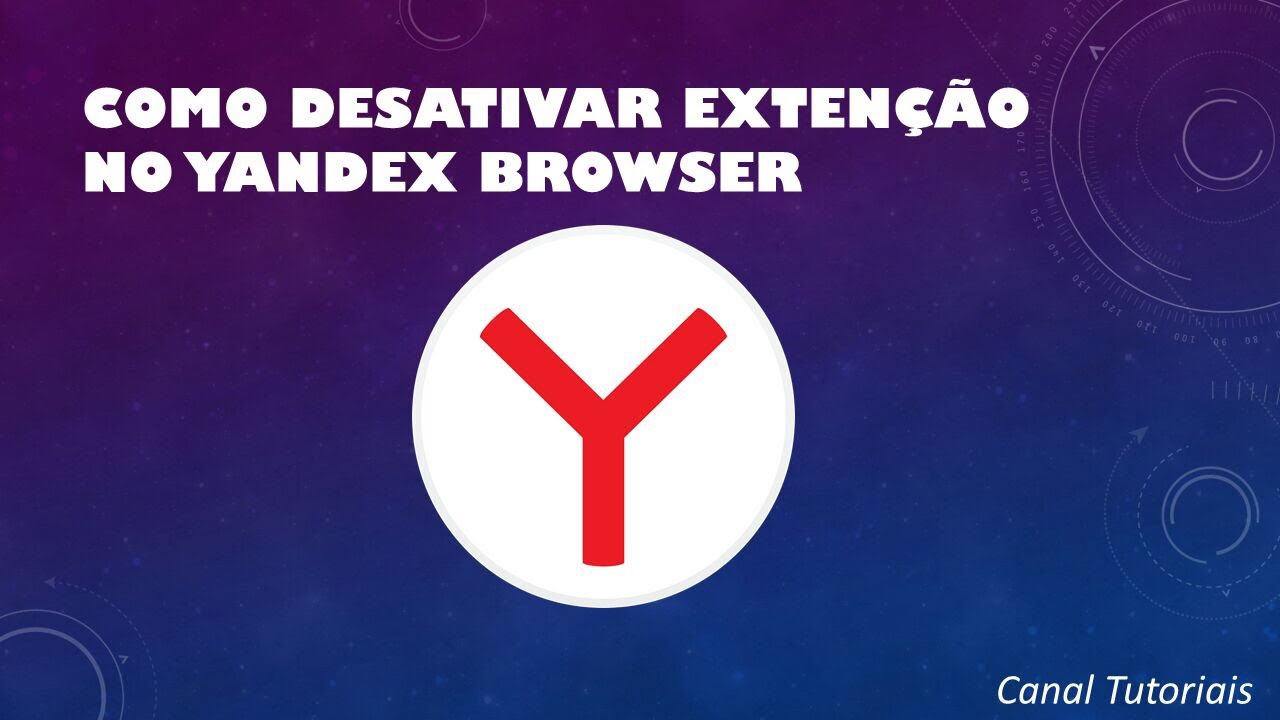 Como desativar extensão no Yandex browser (How to Disable Extension in ...