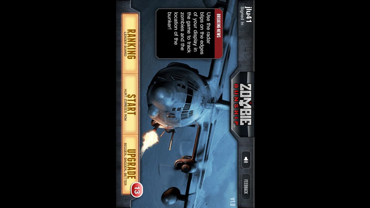 Zombie Gunship: iPhone/ipod touch App Review (AC130 ZOMBIE KILLER ...
