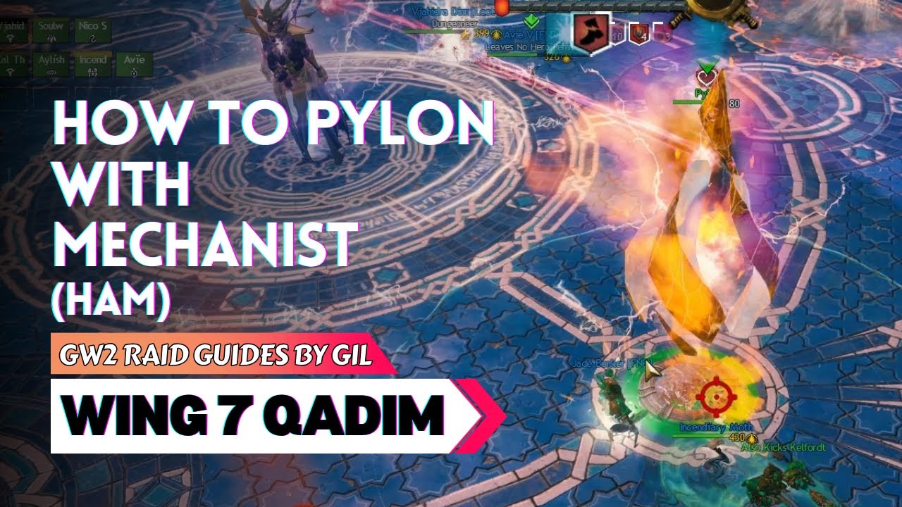 Gw2: How to Pylon with Mech (Wing7) - Guild Wars 2 - HAM - Heal Alac ...