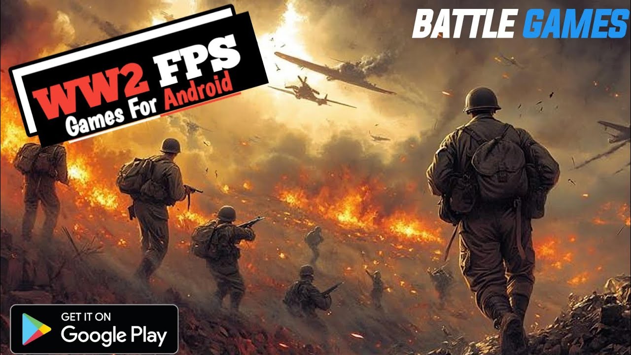 TOP 15 WW2 FPS GAMES FOR ANDROID AND IOS WITH HIGH GRAPHICS - YouTube