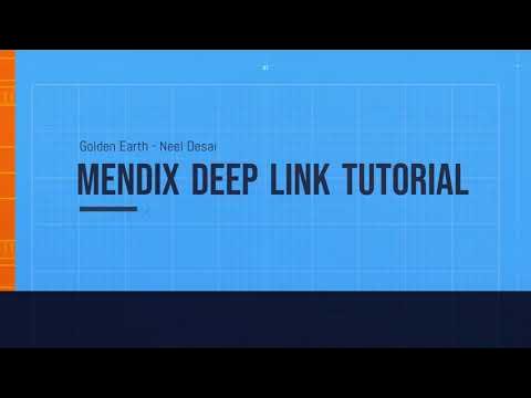 Mendix Deep Link - YouTube