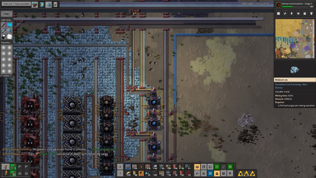 Pyanodons with alternative energy 1170 hrs - YouTube