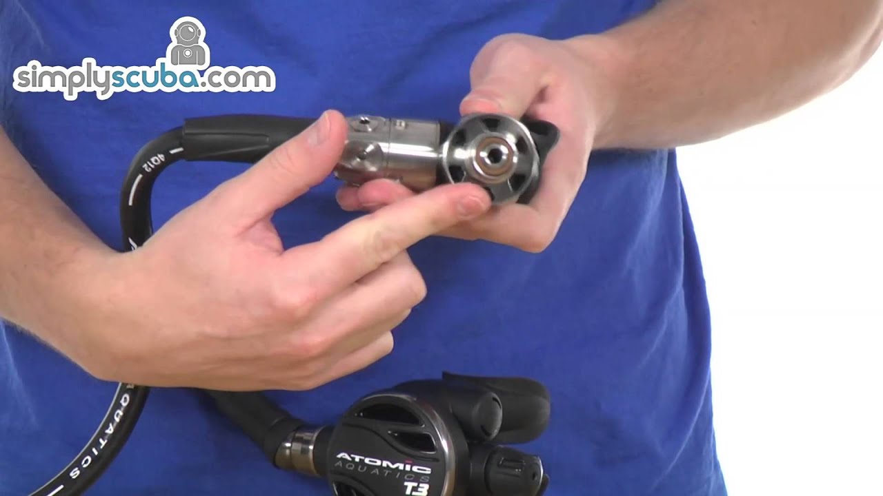 Atomic T3 Regulator - www.simplyscuba.com - YouTube