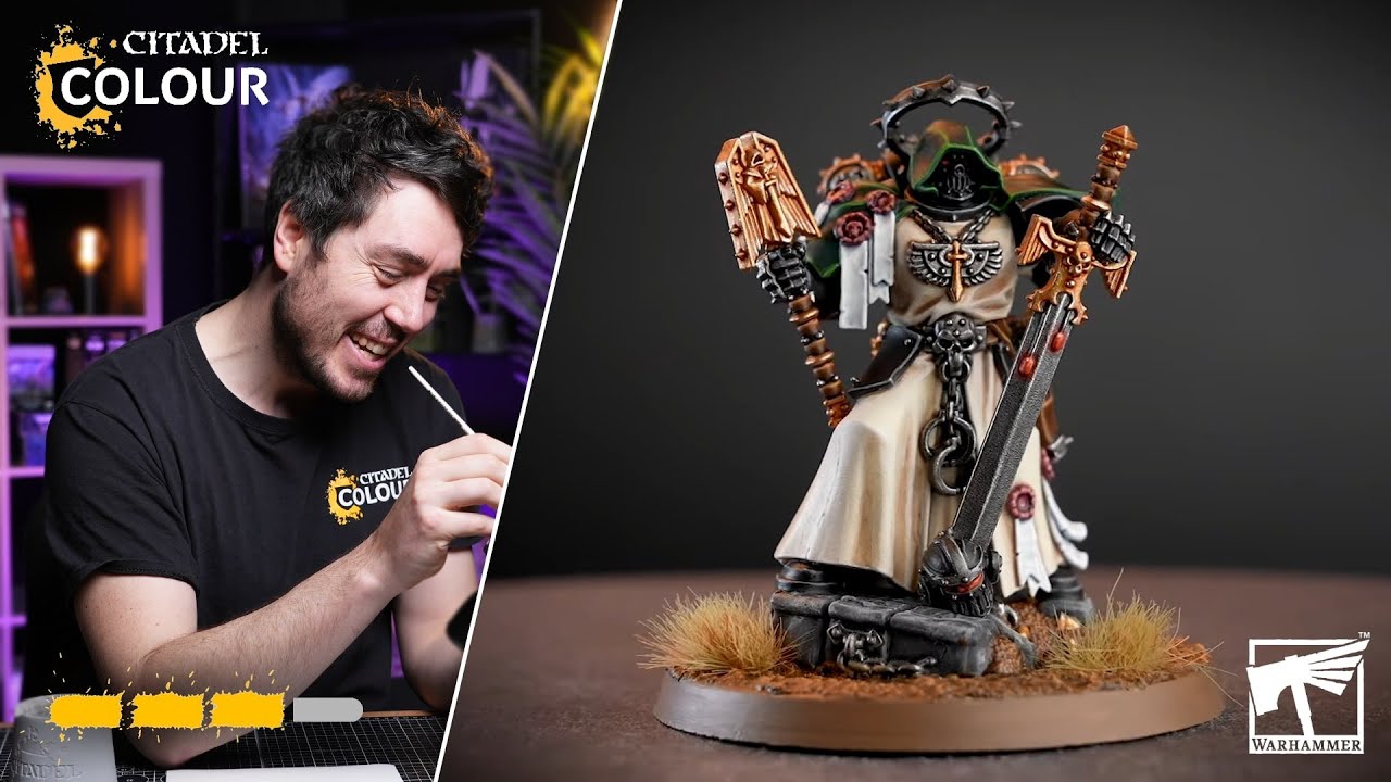 How to Paint Asmodai, Dark Angels Master of Repentance | Advanced Level ...
