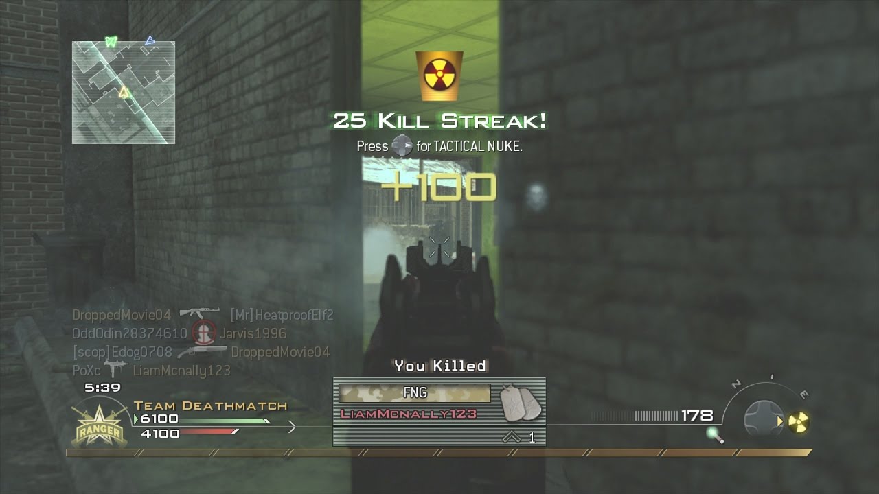 MW2, Nuke with every gun S2 - MINI-UZI - YouTube