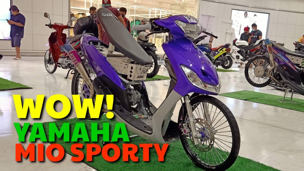 CUSTOMIZED YAMAHA MIO SPORTY I DA HUSTLER'S TV - YouTube