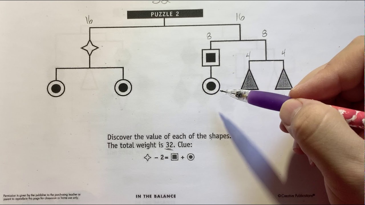 Balance Puzzle 2 Key - YouTube
