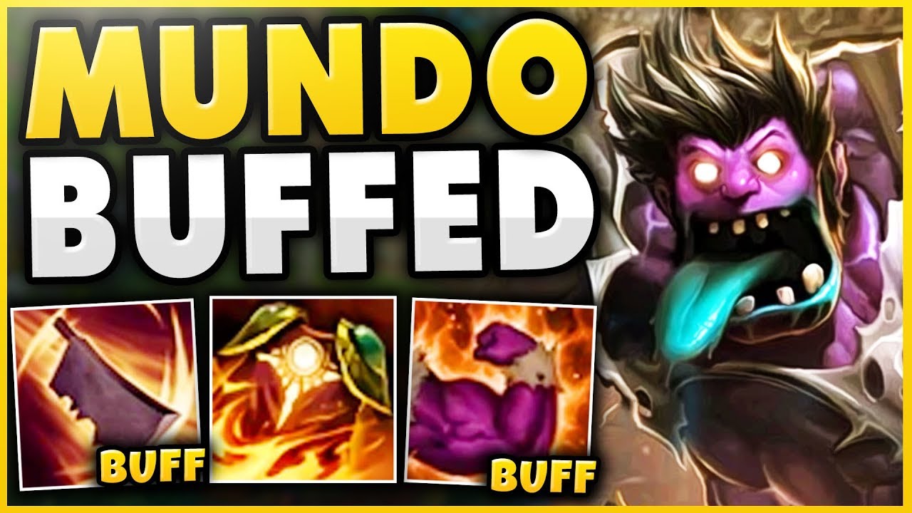 THESE MUNDO BUFFS MAKE HIM WAY TOO STRONG! WTF IS THIS DMG?!? MUNDO TOP ...