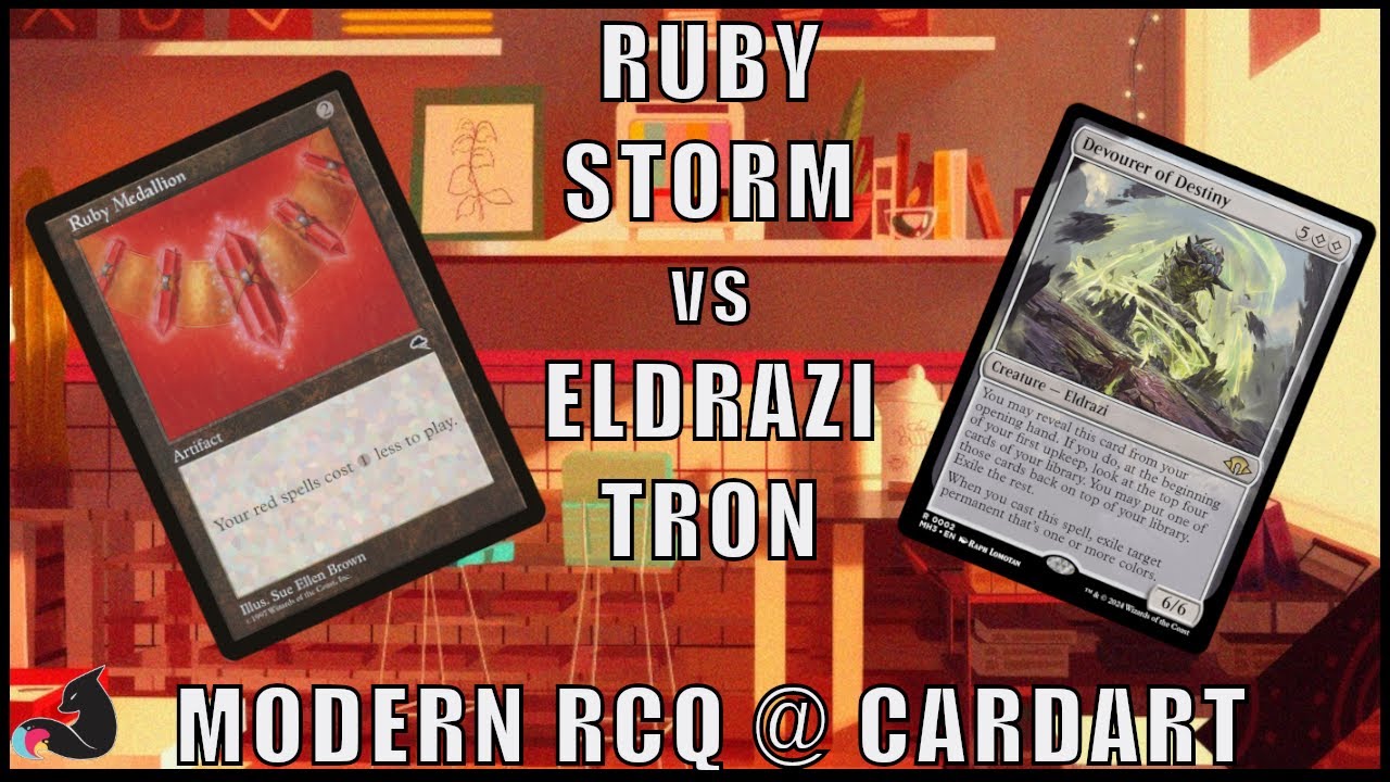 Ruby Storm vs Eldrazi Tron | Competitive Modern RCQ - YouTube