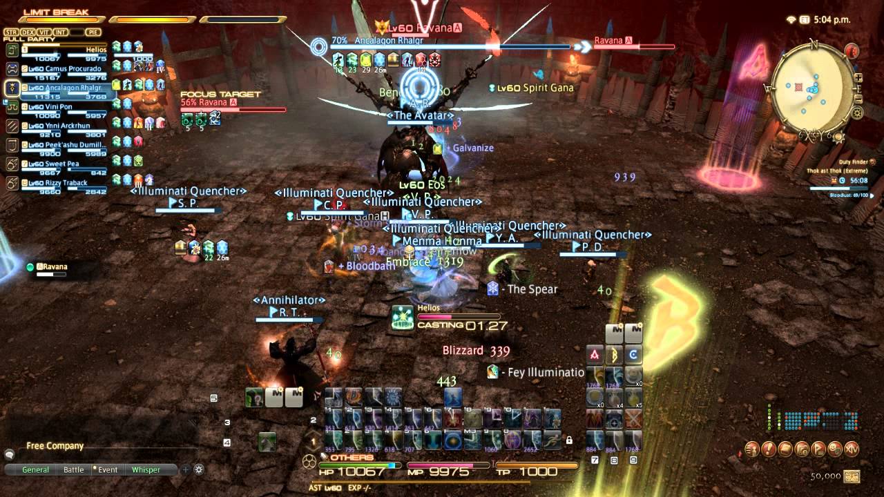 FFXIV Heavensward ::: Ravana Extreme ::: AST PoV - YouTube