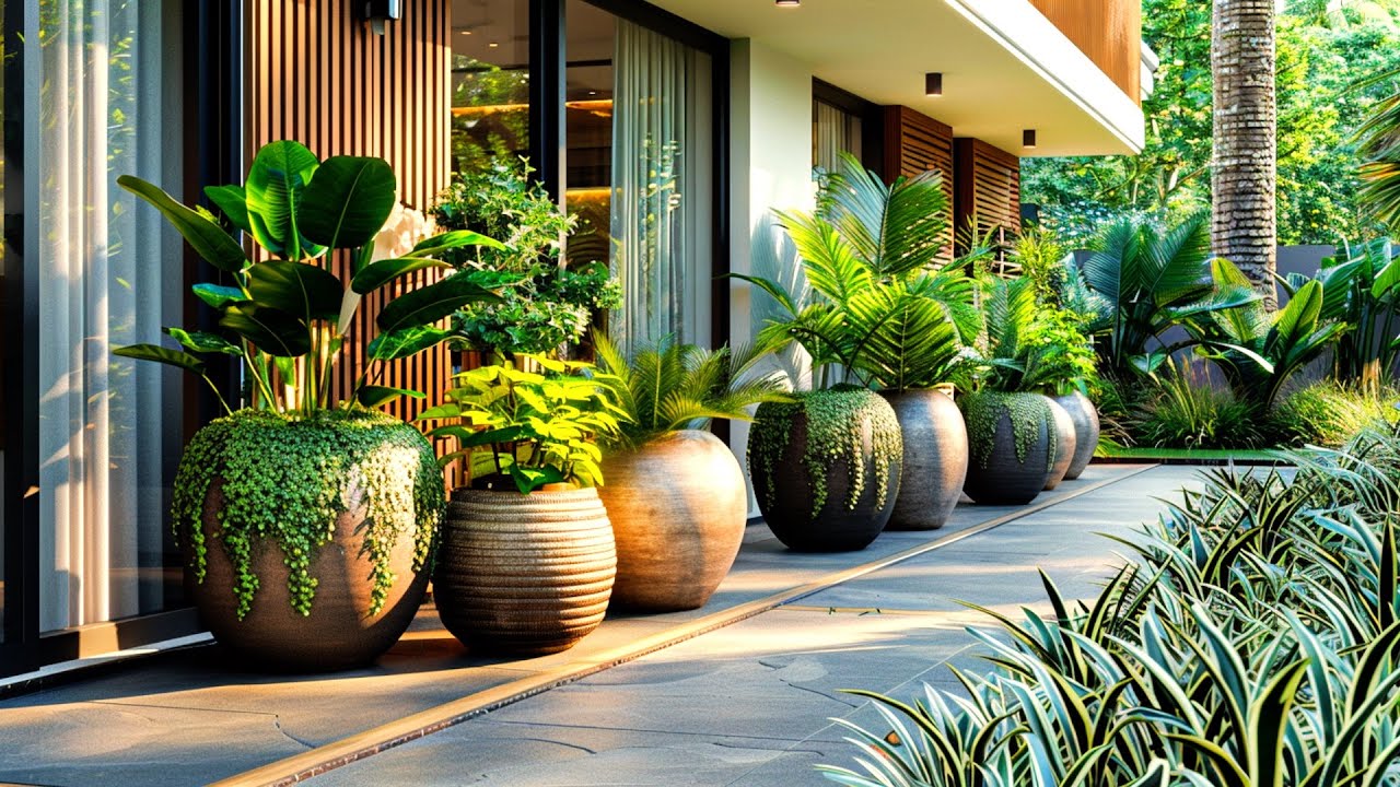 Inspiring Ideas for Outdoor Planter Designs: Creating a Beautiful ...