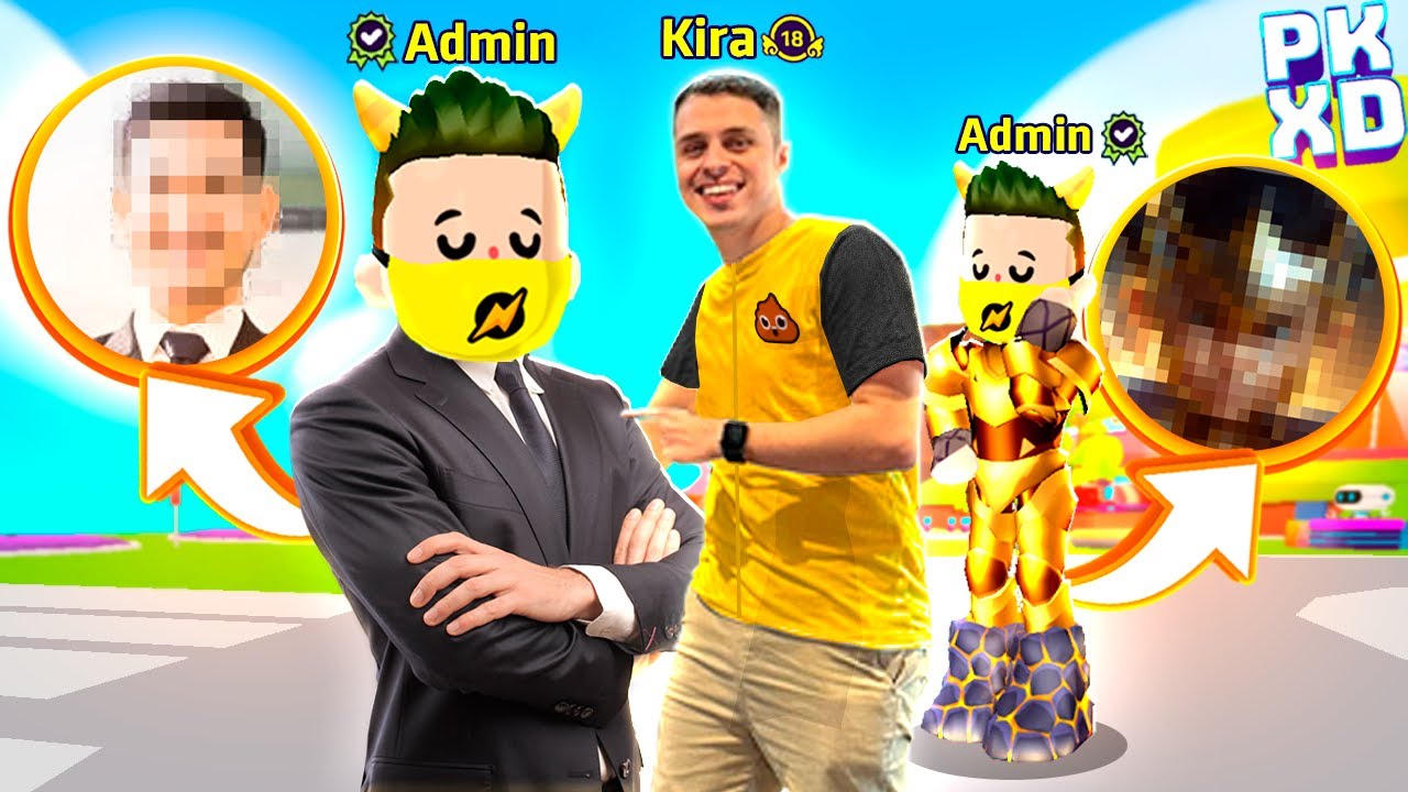 😱 REVELEI O ROSTO DO ADMIN NO PK XD NA VIDA REAL! FINALMENTE!! - YouTube