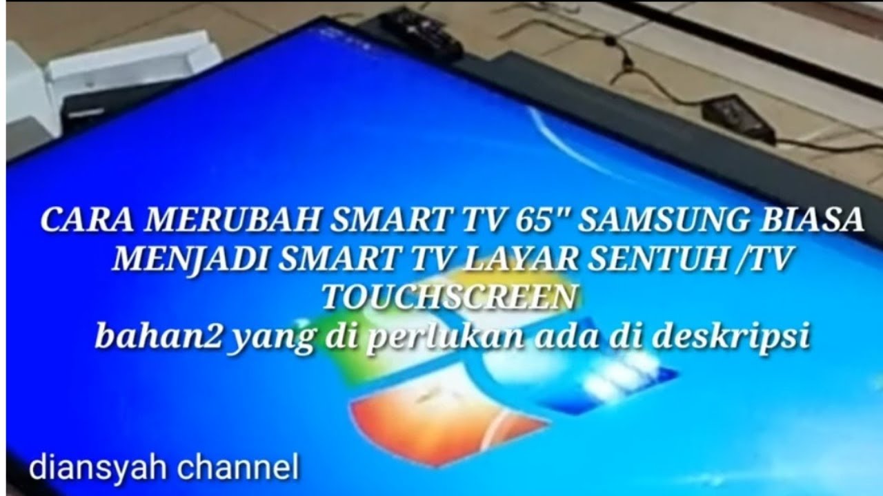 CARA MERUBAH TVLED 65" BIASA MENJADI TV LED TOUCHSCREEN/LAYAR SENTUH ...