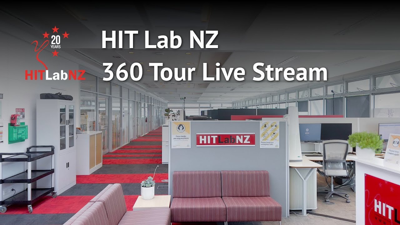 UNTRIMMED: HIT Lab NZ 20th Birthday 360-degree Tour (2022-05-13) - YouTube