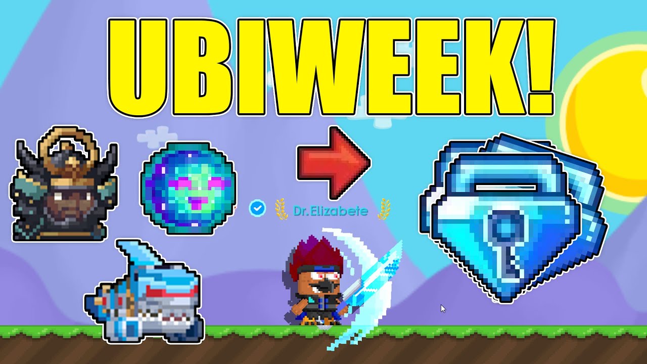 ALL THE NEW UBIWEEK ITEMS! | Growtopia 2025 | - YouTube