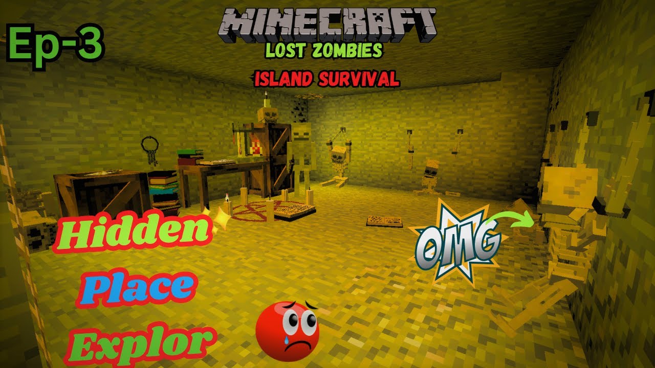 Discover Hidden Place : Lost Zombies Island Minecraft Ep-3 ! - YouTube